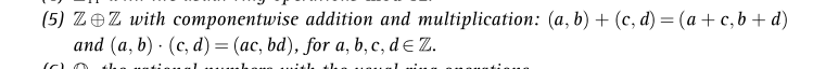 Solved Exercise 5.3.9 Which of the following rings are | Chegg.com