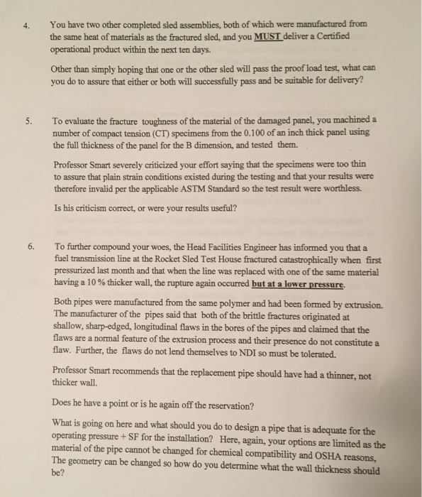 Solved You have two other completed sled assemblies, both of | Chegg.com