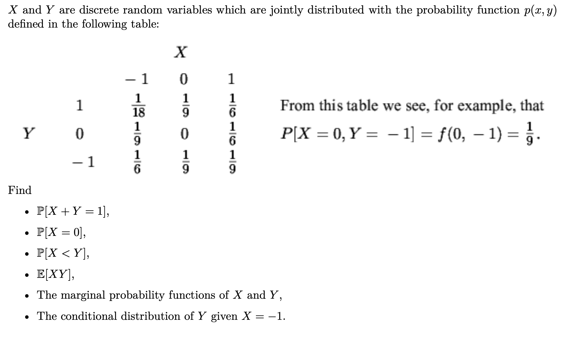 Solved X and Y are discrete random variables which are | Chegg.com