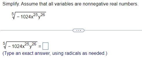 Solved Simplify. Assume that all variables are nonnegative | Chegg.com