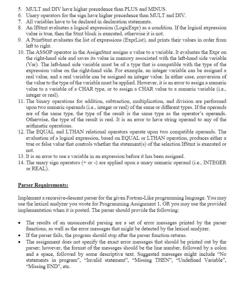 In this programming assignment, you will be building | Chegg.com