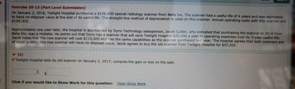 Solved Exercise 20-13 (Part Level Submission) On January 2, | Chegg.com