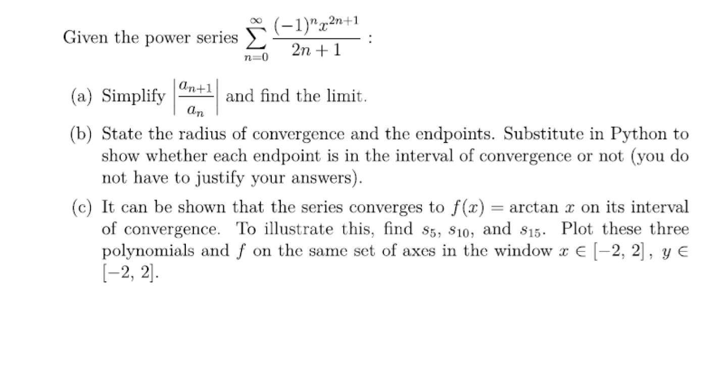 Solved Write A Simple Python Code To Solve The Following