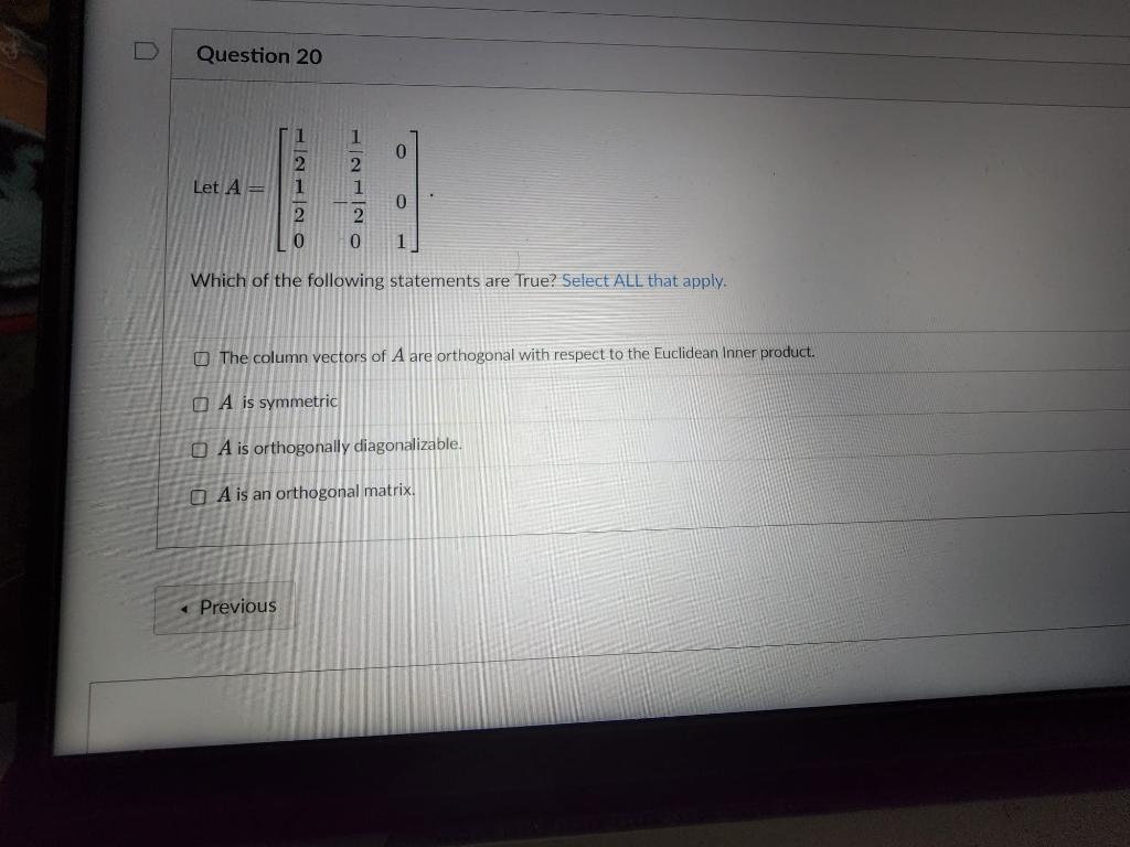 Solved Question 18 Which of the following statements are | Chegg.com