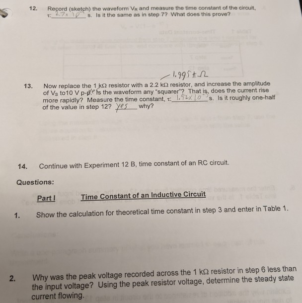 C Adjust the controls to observe one cycle of the | Chegg.com