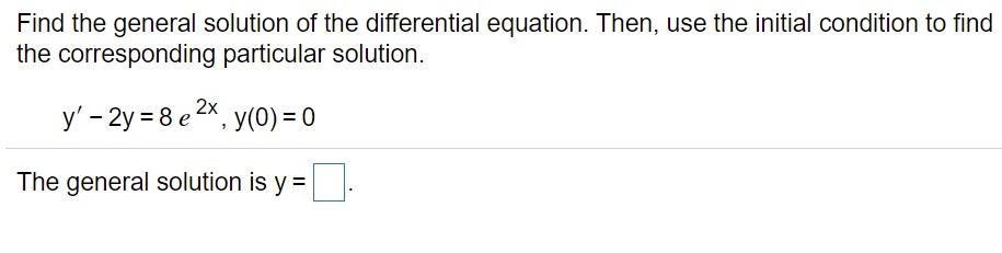 Solved Find the general solution of the differential | Chegg.com