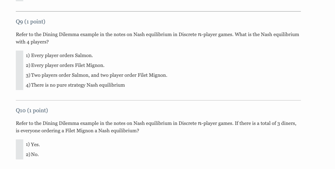 Solved Example 4: Dining Dilemma Suppose several friends go | Chegg.com