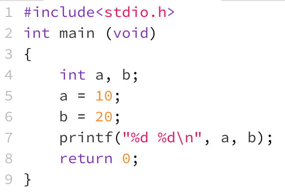 Solved Q1: Please explain why the output is "10 20"? You can | Chegg.com