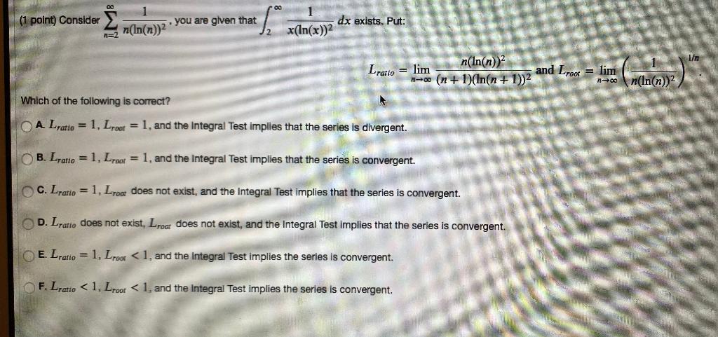 Solved (1 point) Consider M8 you are given that dx exists, | Chegg.com