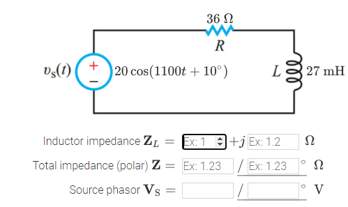 Solved Inductor impedance ZL=1+jΩTotal impedance | Chegg.com