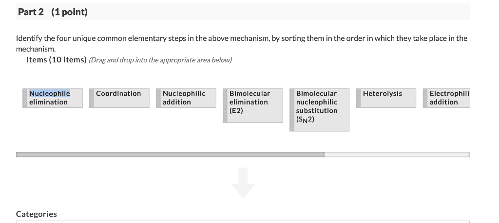 Identify the four unique common elementary steps in | Chegg.com