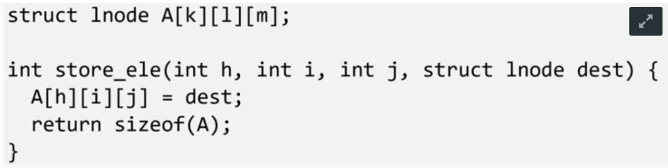 Consider the following source code, where k,l and m | Chegg.com
