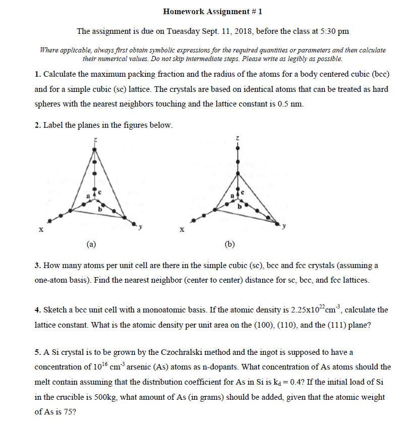 Solved Homework Assignment 1 The Assignment Is Due On