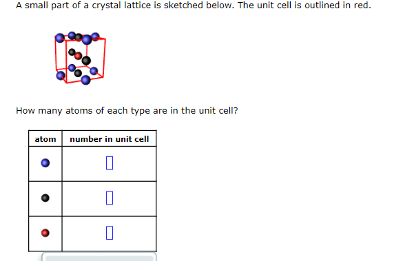 Solved A small part of a crystal lattice is sketched below. | Chegg.com