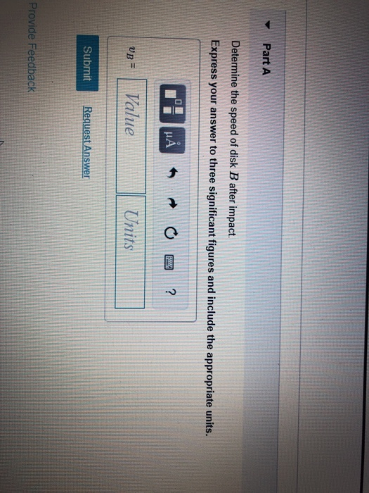 Solved Disk A has a mass of 2 kg and slides on the smooth | Chegg.com