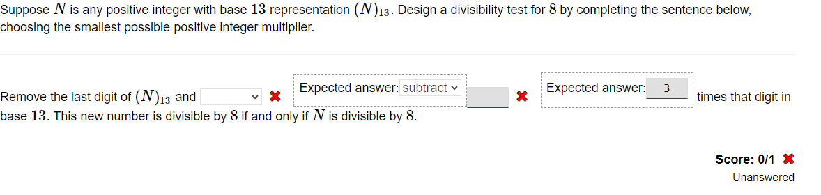 Solved Suppose N is any positive integer with base 13 | Chegg.com