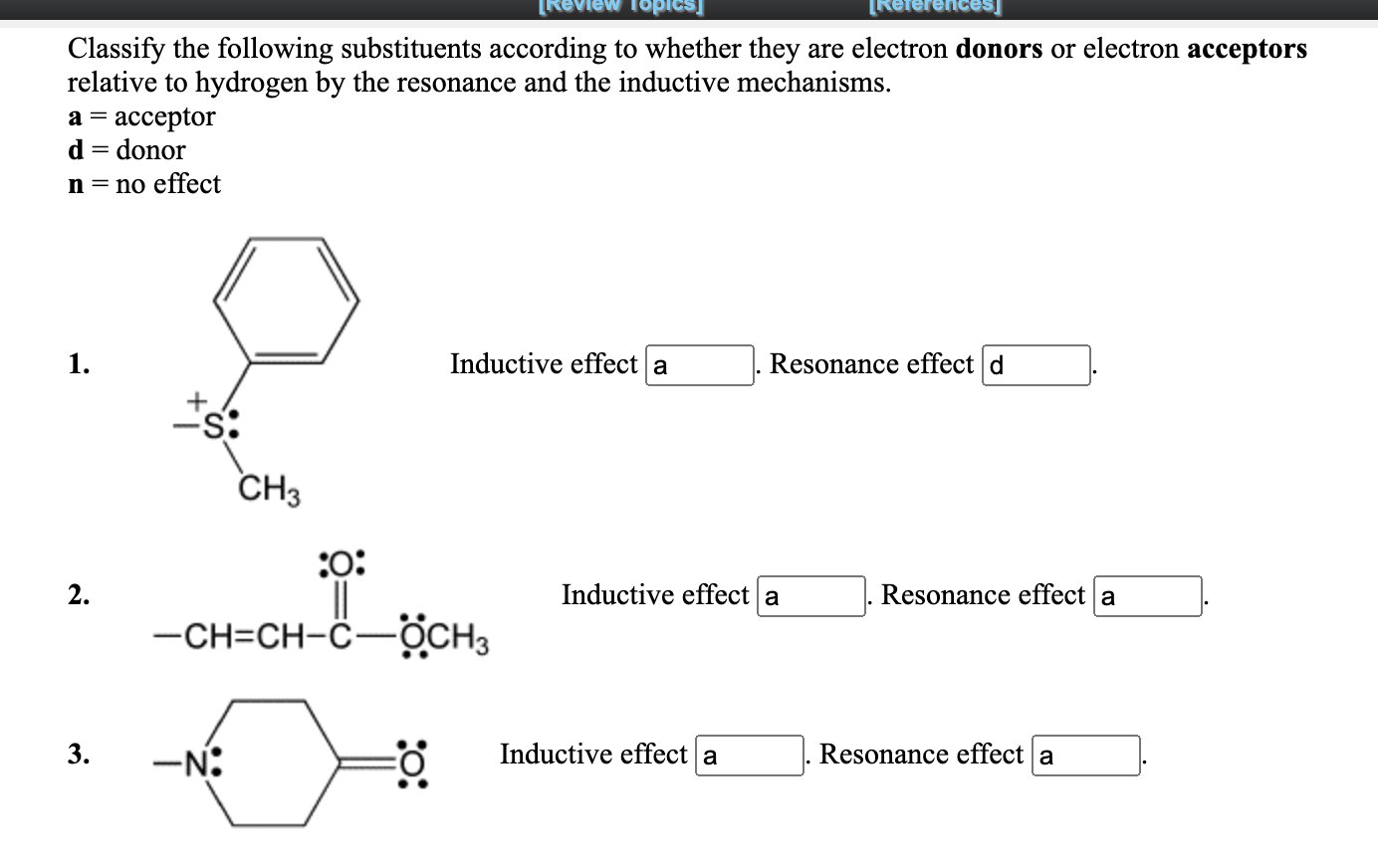 Solved [Review ererences] Classify the following | Chegg.com