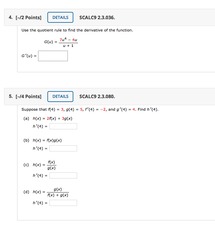 Solved 4. [-12 Points] DETAILS SCALC9 2.3.036. Use the | Chegg.com