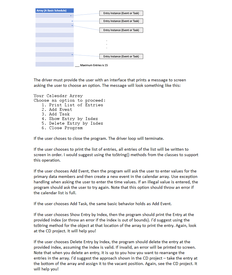 Synthesis Project II Using Java Description In this | Chegg.com