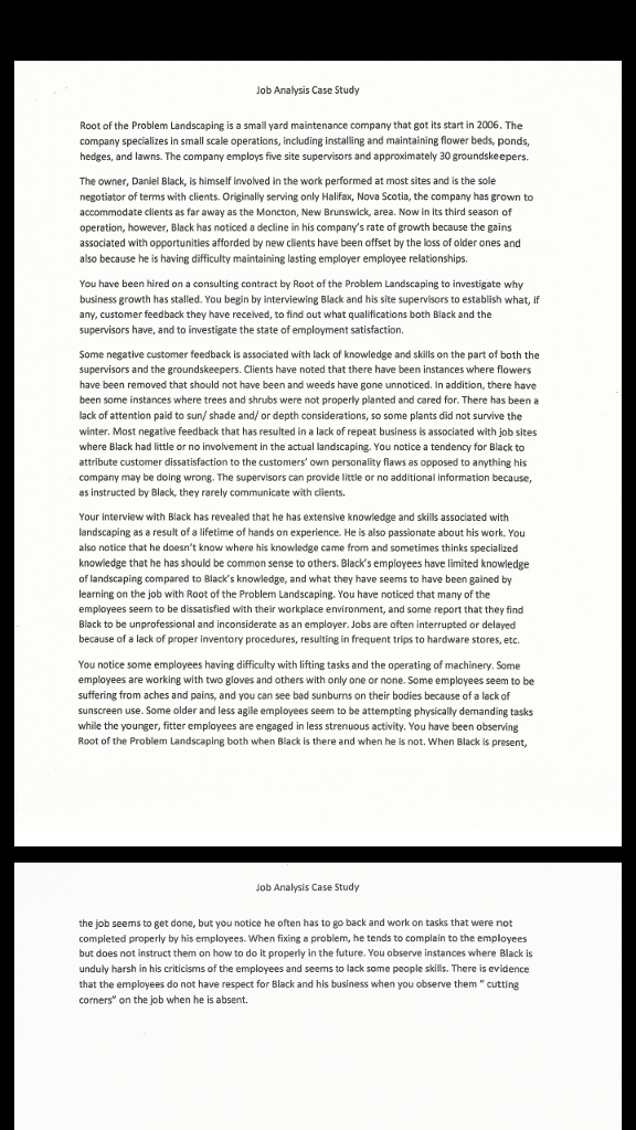 Solved HRMN 2820 01- Summer 2018 Case Study Assignment Read | Chegg.com Solved HRMN 2820 01- Summer 2018 Case Study Assignment Read | Chegg.com