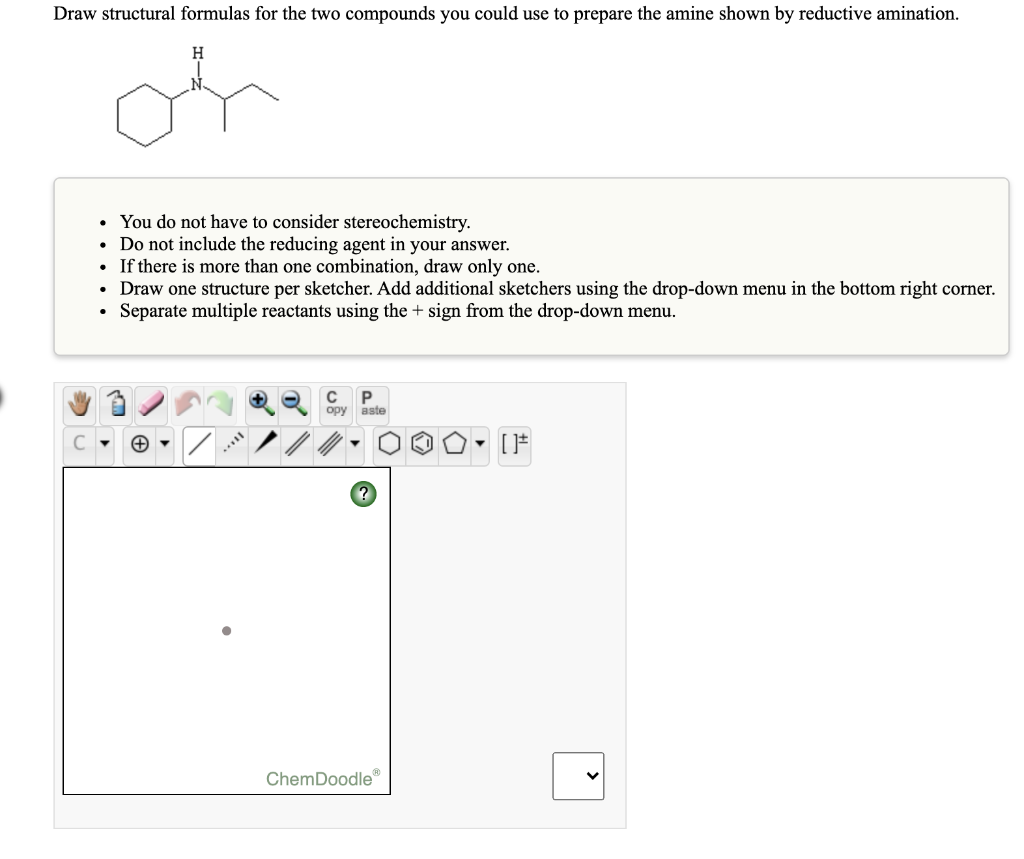 Solved Draw structural formulas for the two compounds you | Chegg.com