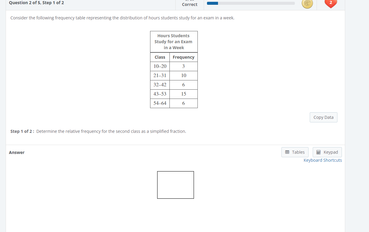 Solved Consider the following frequency table representing | Chegg.com