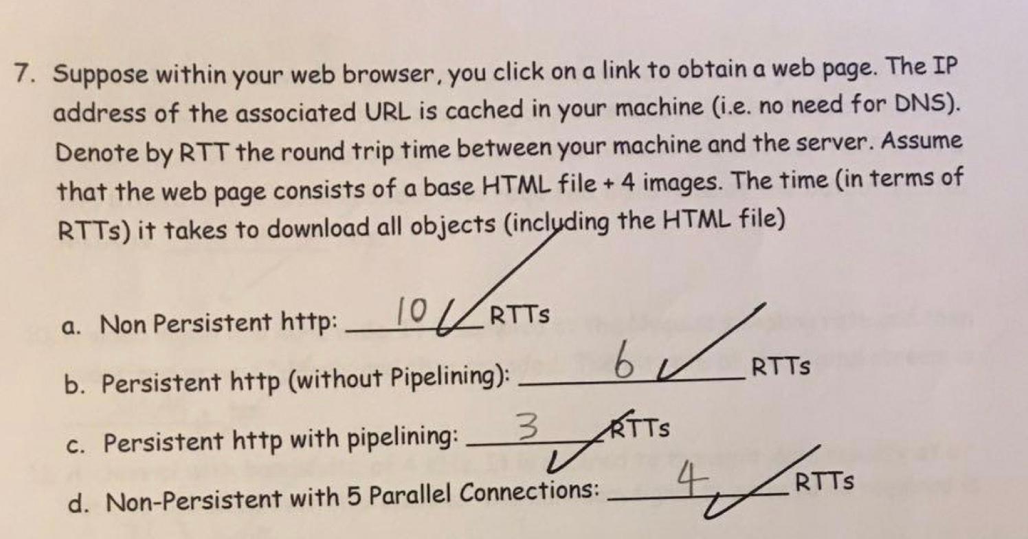 Solved 7. Suppose within your web browser, you click on a | Chegg.com