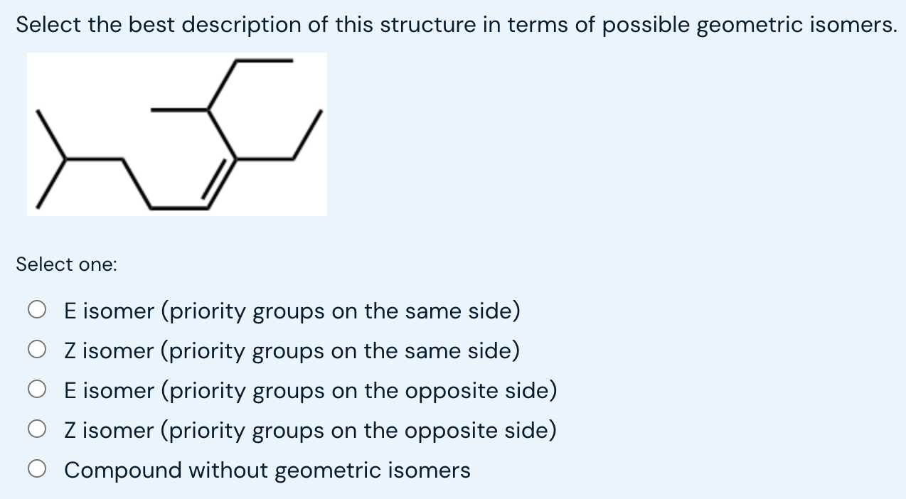 Solved Select the best description of this structure in | Chegg.com