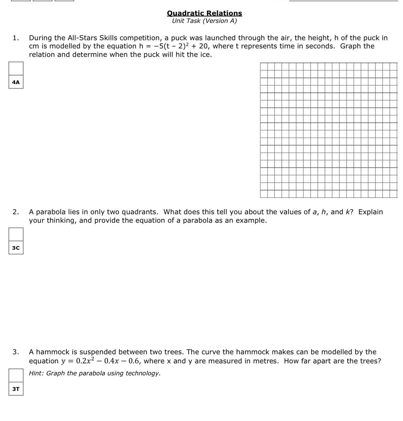 Solved 1. During the All-Stars Skills competition, a puck | Chegg.com
