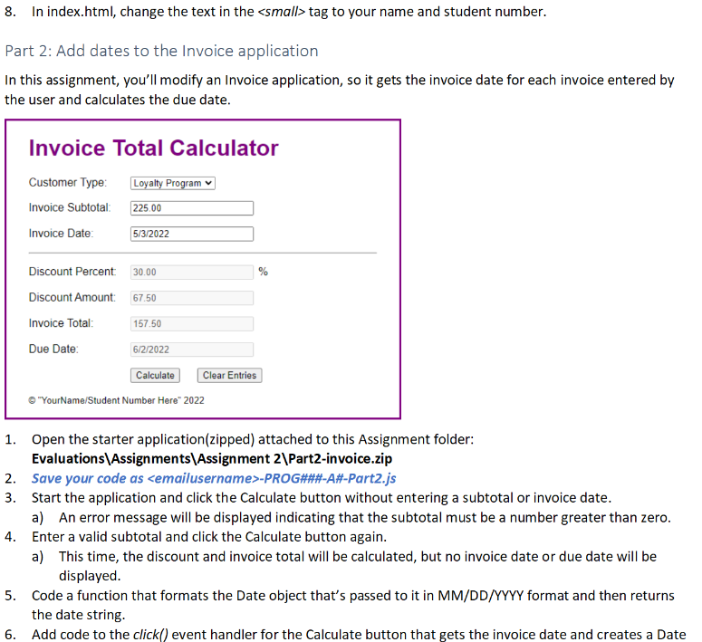 Solved Part 1: Improve the validation of the Countdown | Chegg.com
