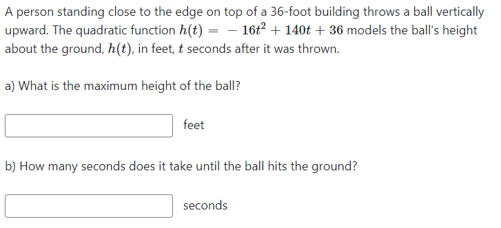 Solved A person standing close to the edge on top of a | Chegg.com