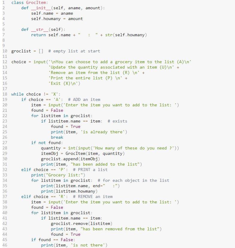 Solved Please explain in Python! The program reading in a | Chegg.com