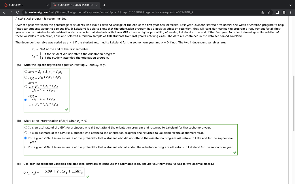 these variables to retention, Lakeland selected a | Chegg.com