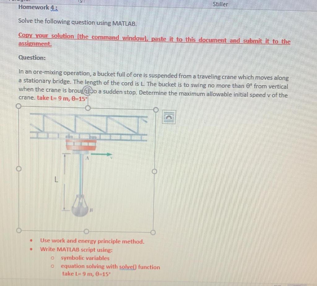 Solved Solve the following question using MATLAB. Copy your | Chegg.com
