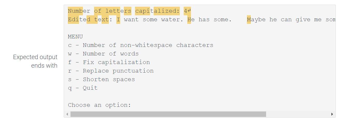 Solved 6.30 LAB*: Program: Authoring assistant - use | Chegg.com