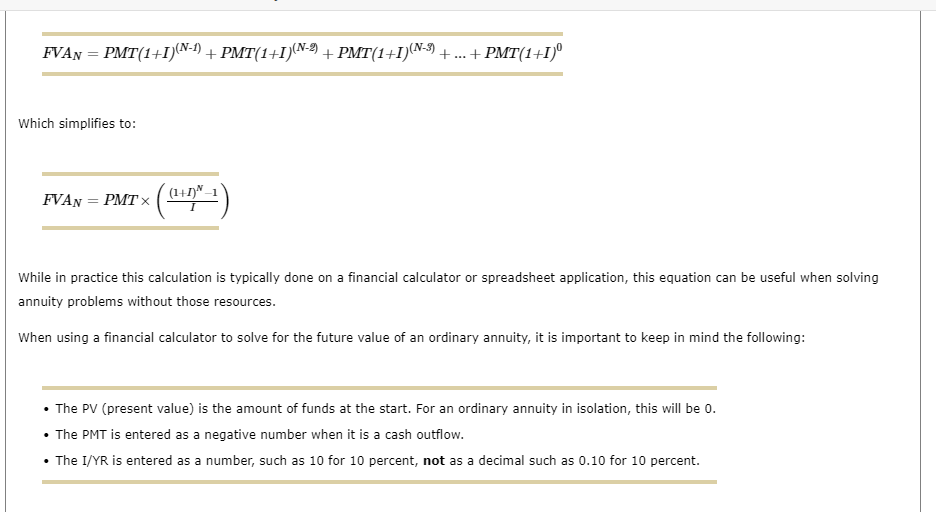 Solved Note that financial calculators typically calculate | Chegg.com
