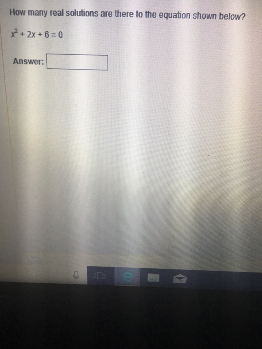 Solved How many real solutions are there to the equation | Chegg.com