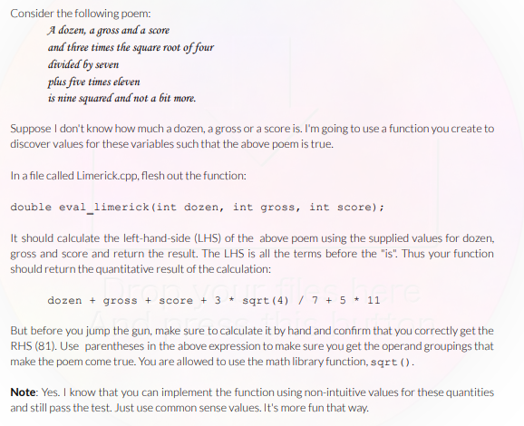 Solved I'm having trouble writing this code in c++. When I | Chegg.com