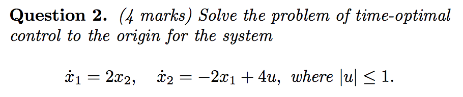 Solved Hi, I need help with the following optimization | Chegg.com