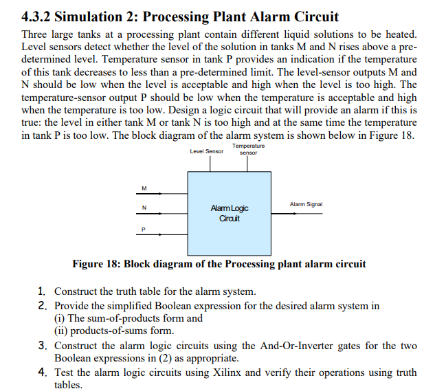 Solved Please use in Multisim. Thank you! Three large tanks | Chegg.com