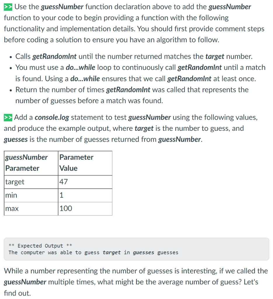 Solved I am trying to get a random number generator to guess | Chegg.com