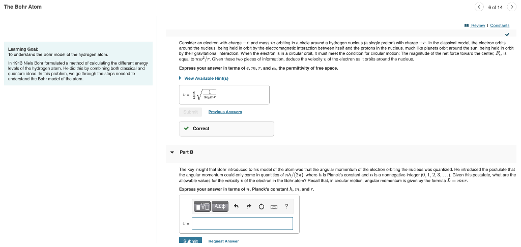 Solved - Part B The key insight that Baht introduced to his | Chegg.com