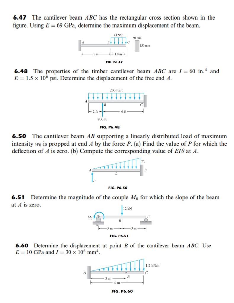 Solved These are from area moment method problems But I | Chegg.com