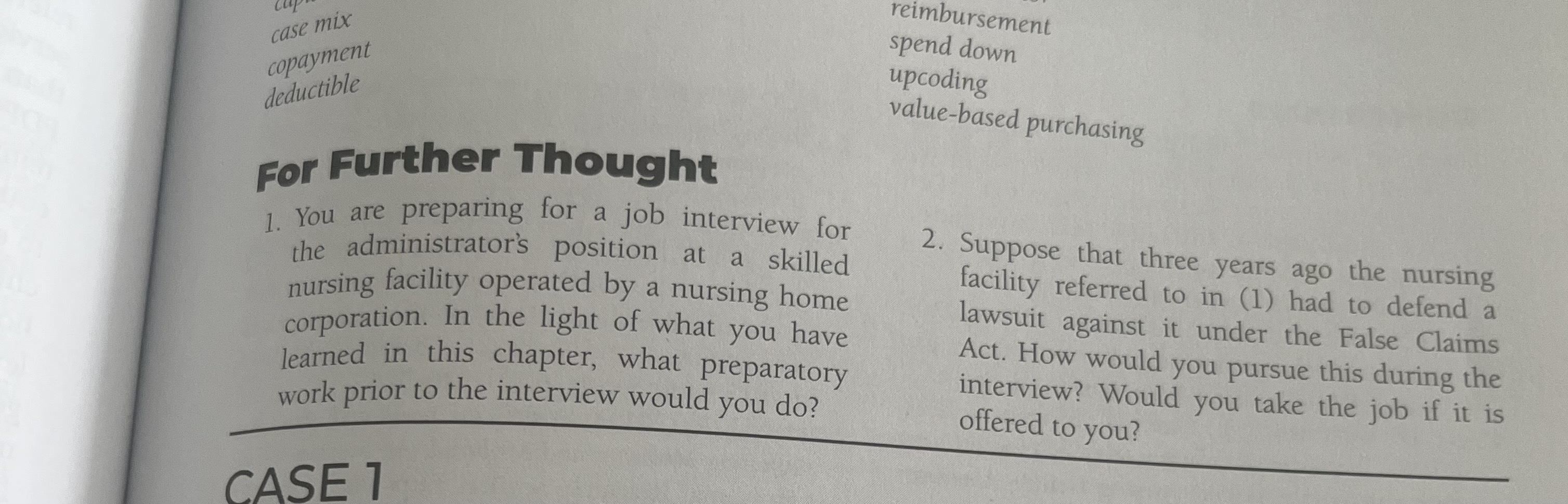 Solved Interview for an Administrators PositionUnder "For | Chegg.com