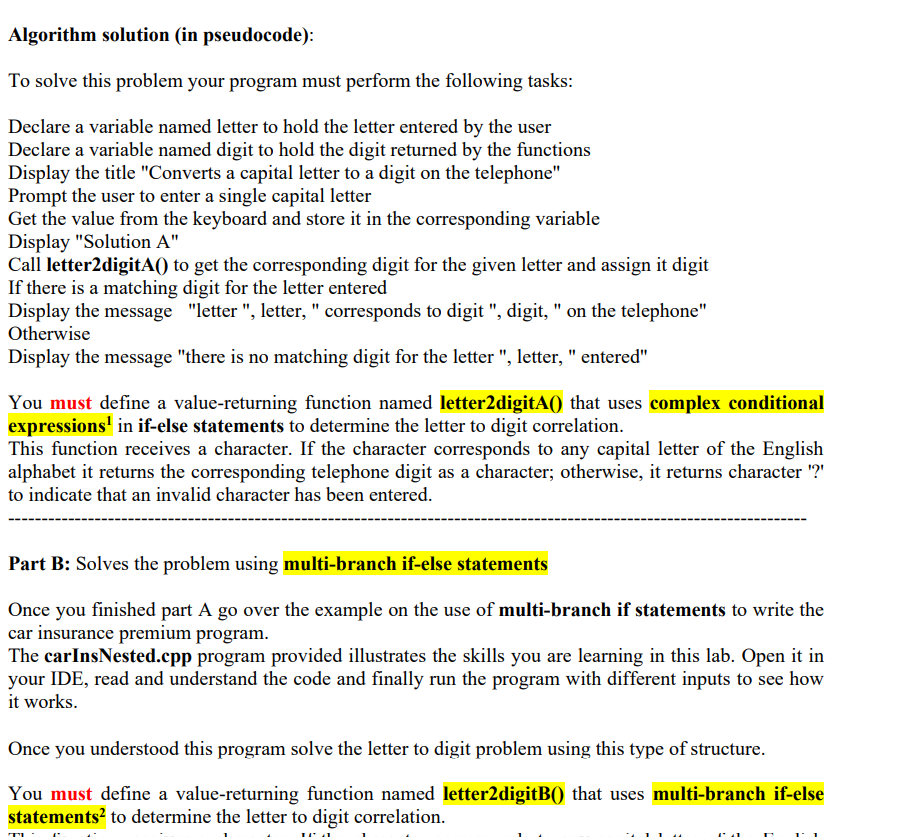 Solved This assignment consists of two parts in which you | Chegg.com