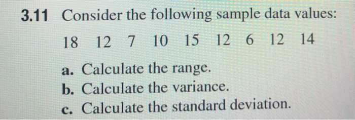 Solved Consider the following data values: 14 62 0 20 26 38 | Chegg.com