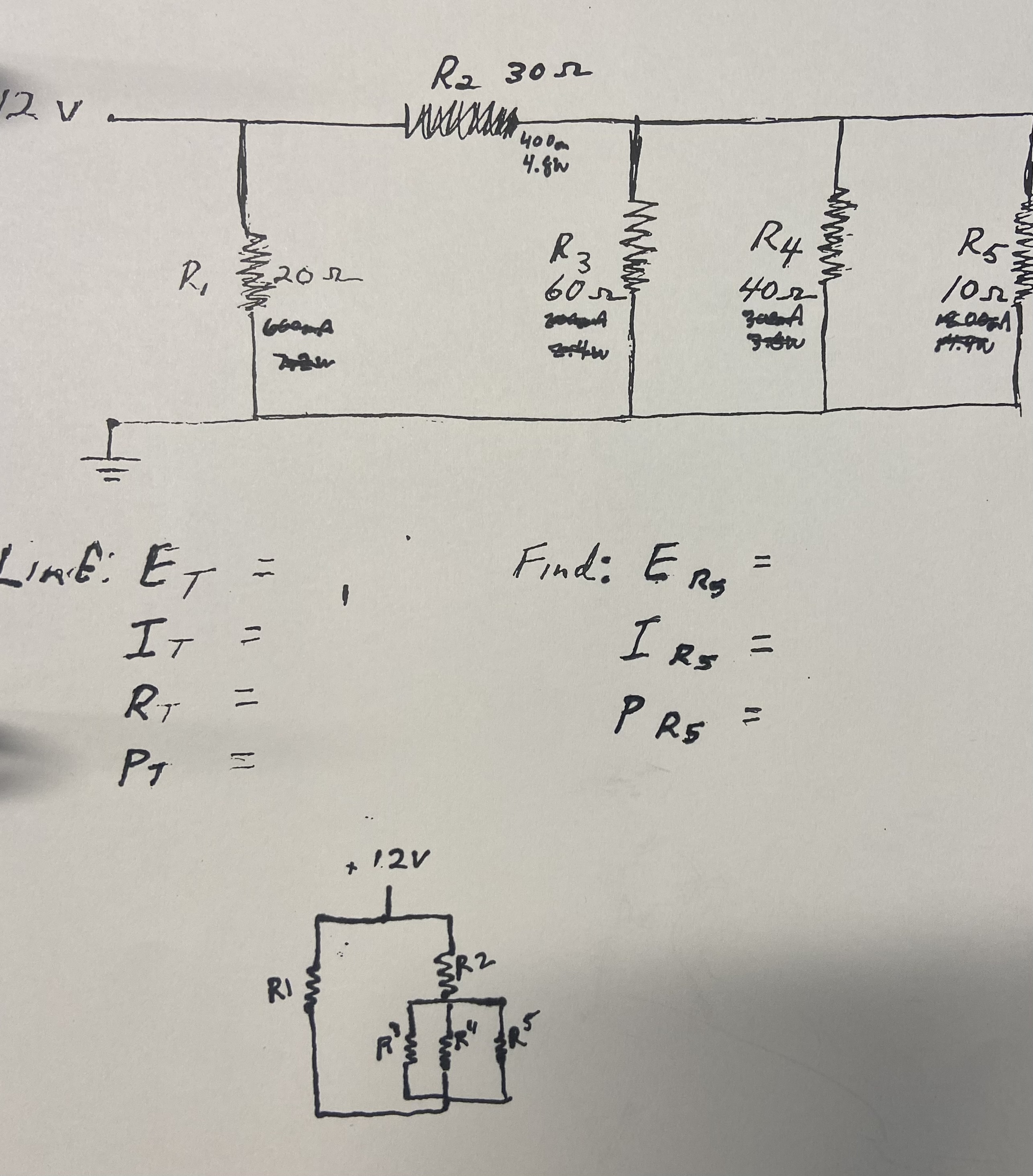 Solved IT=RT=IR5=PR5= | Chegg.com