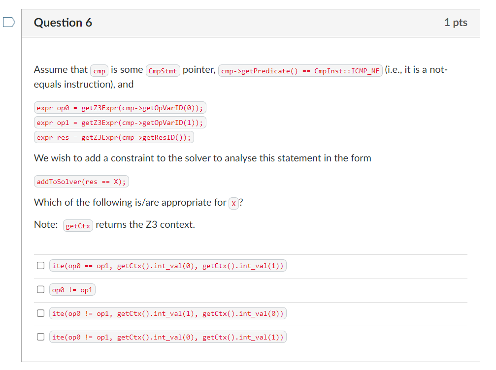 Solved Questions on Static Symbolic Execution, Need all | Chegg.com