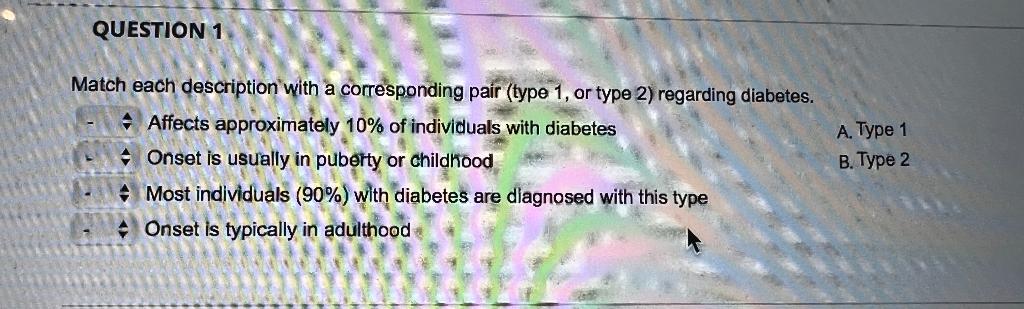 Solved Match each description with a corresponding pair | Chegg.com