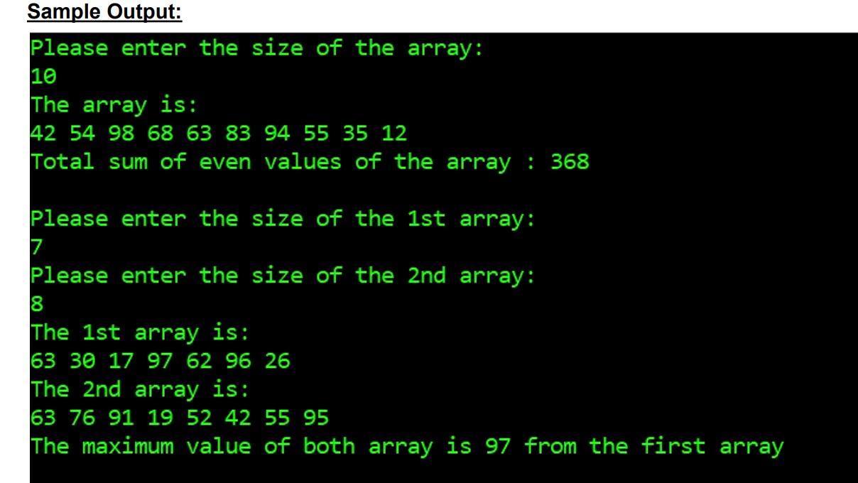 Solved Subtask 1: Write a program that implement the | Chegg.com